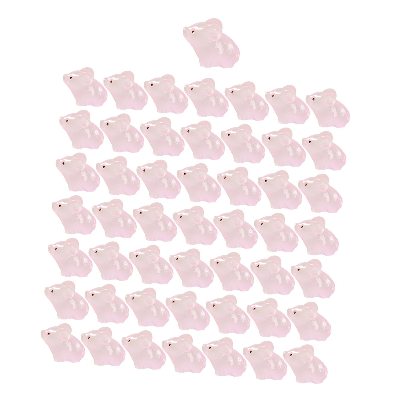 oshhnii 50 Pieces Luminous Piggy Room Crafts Decor Home Decor Cute Mini ...