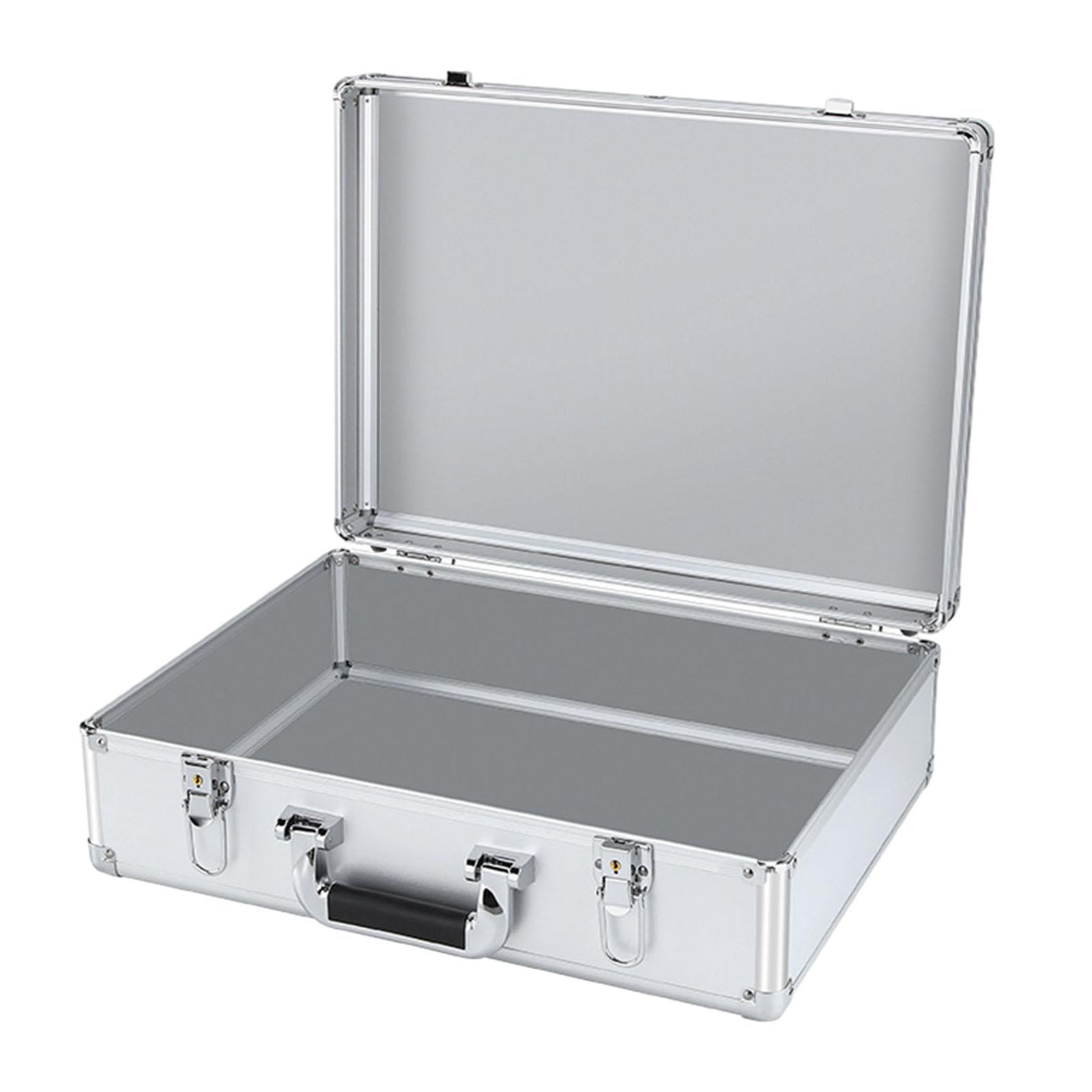 oshhnii Aluminum Carrying Case Aluminum Alloy Tool Case for Instruments Tool Storage key XL ...