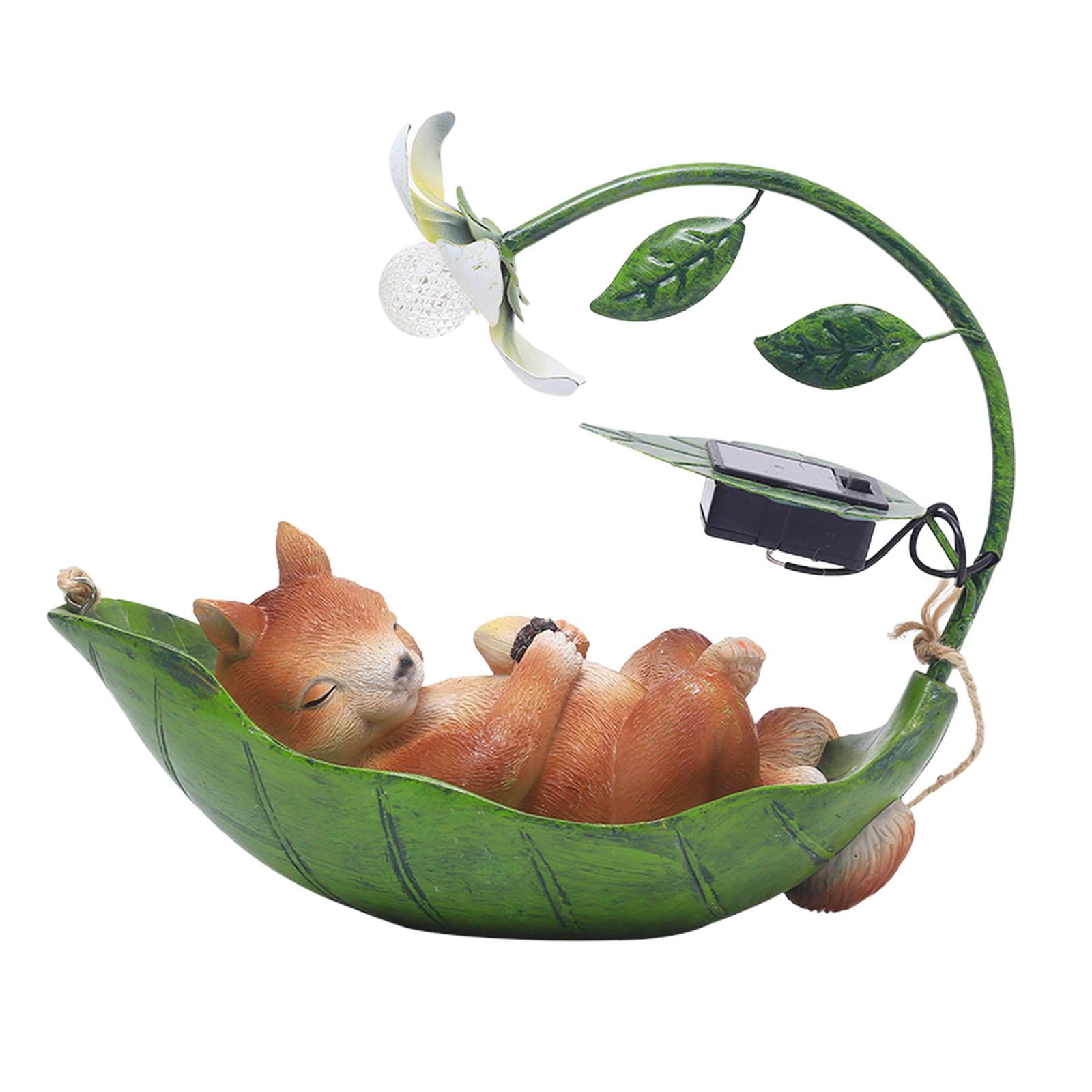 oshhnii Animal Hanging Solar Light Animal Figurine Art for Pathway ...