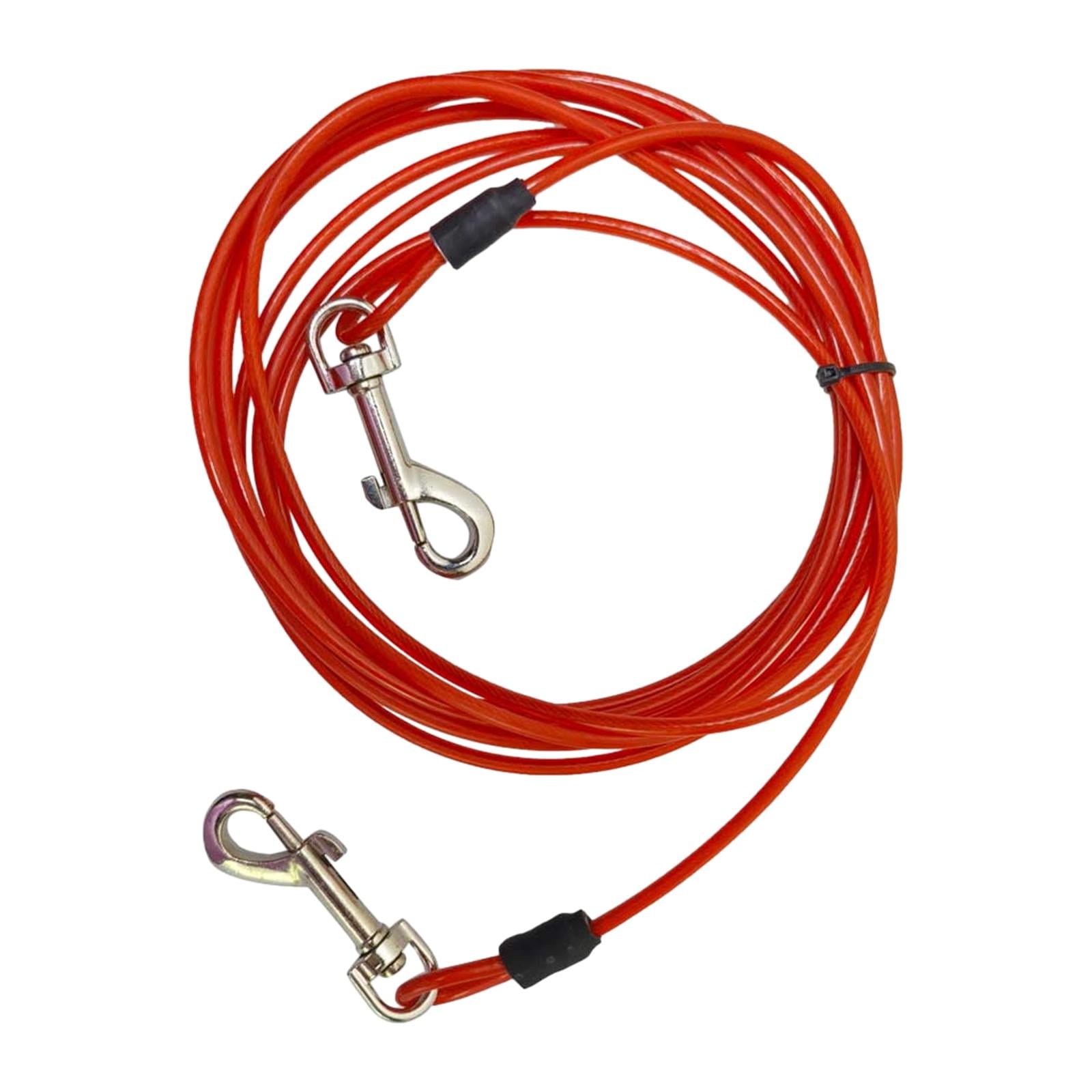 oshhnii Dog Leash Dog Walking Leash Dog Tie Out Cable with Hook for ...