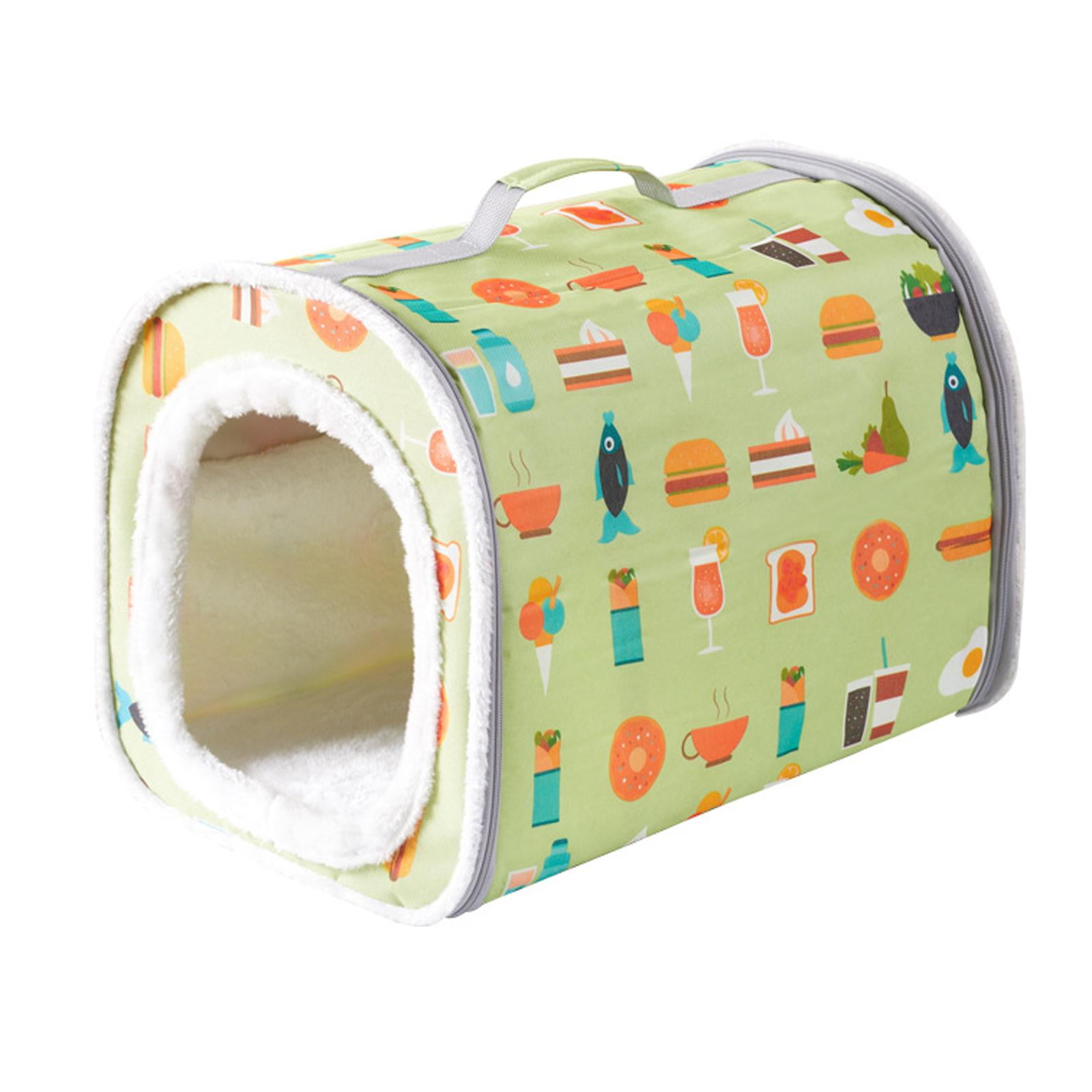 oshhnii Foldable Cat Dogs Pet House Nest 18.5x13x14inch Removable ...