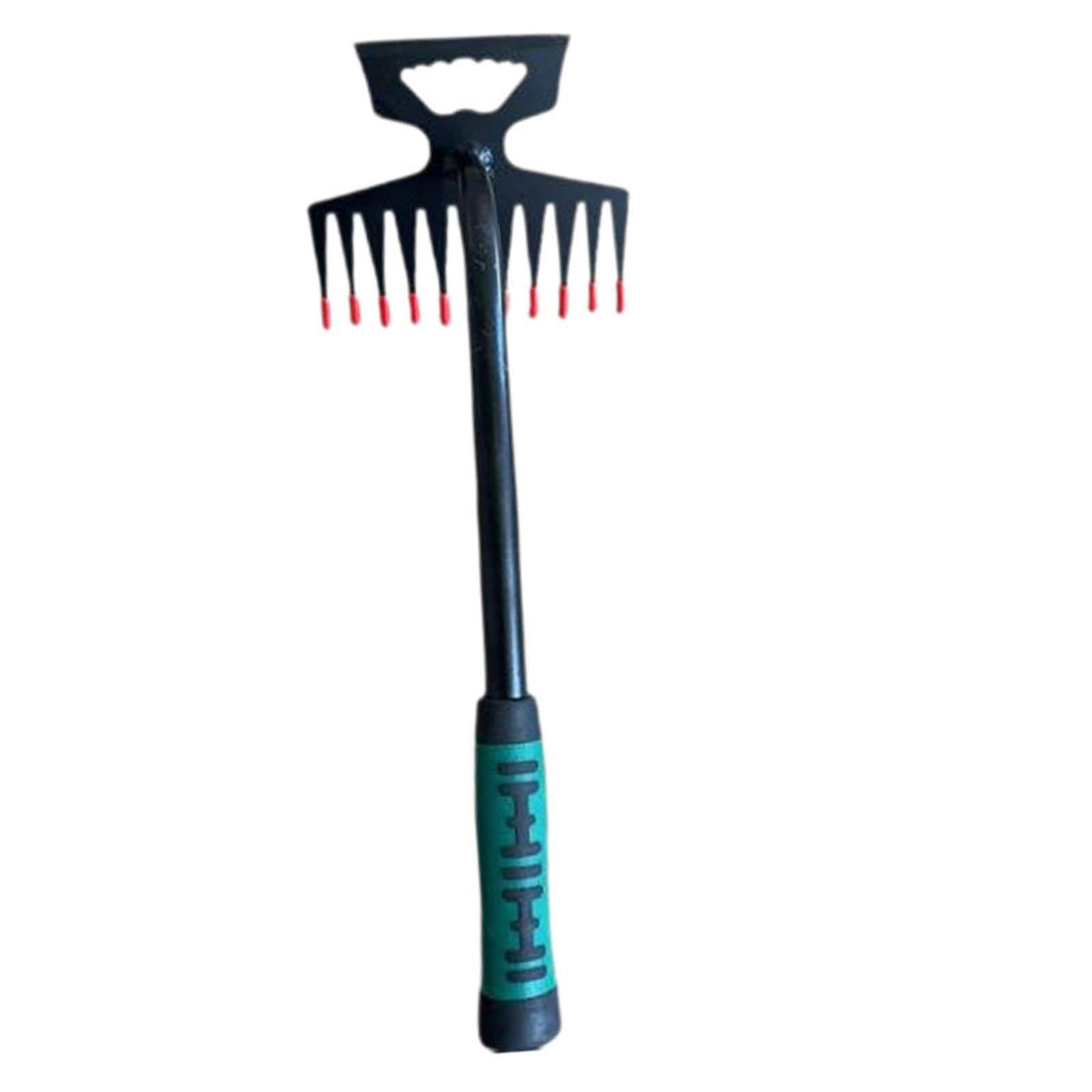 oshhnii Garden Rake Weeding Tool Practical Weeds Puller for Digging ...