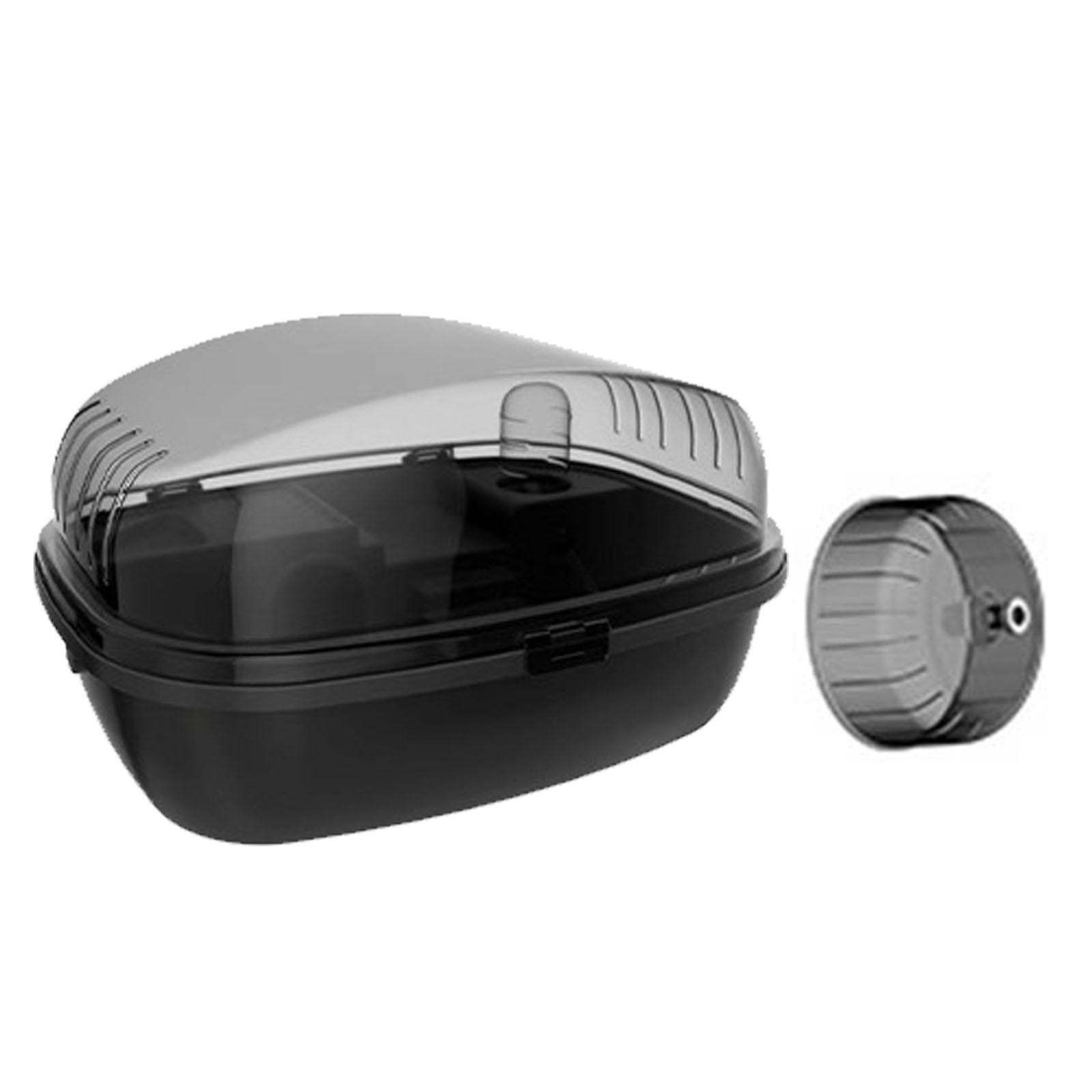 oshhnii Hamster Cage Mice with Openable Top Bunny Transparent Rats ...