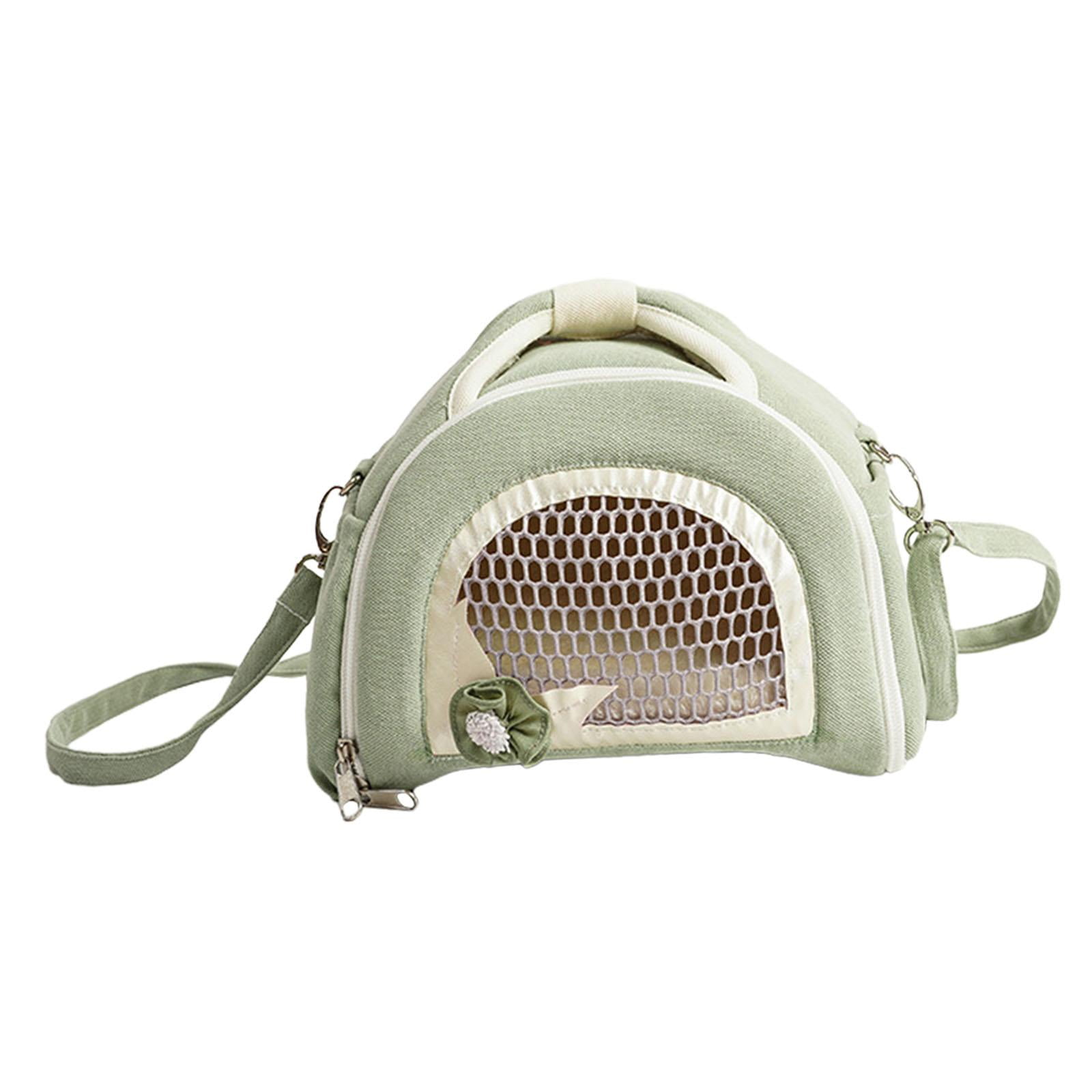 oshhnii Hamster Carrier Bag Chinchilla Outgoing Carrier Cage for Rat ...