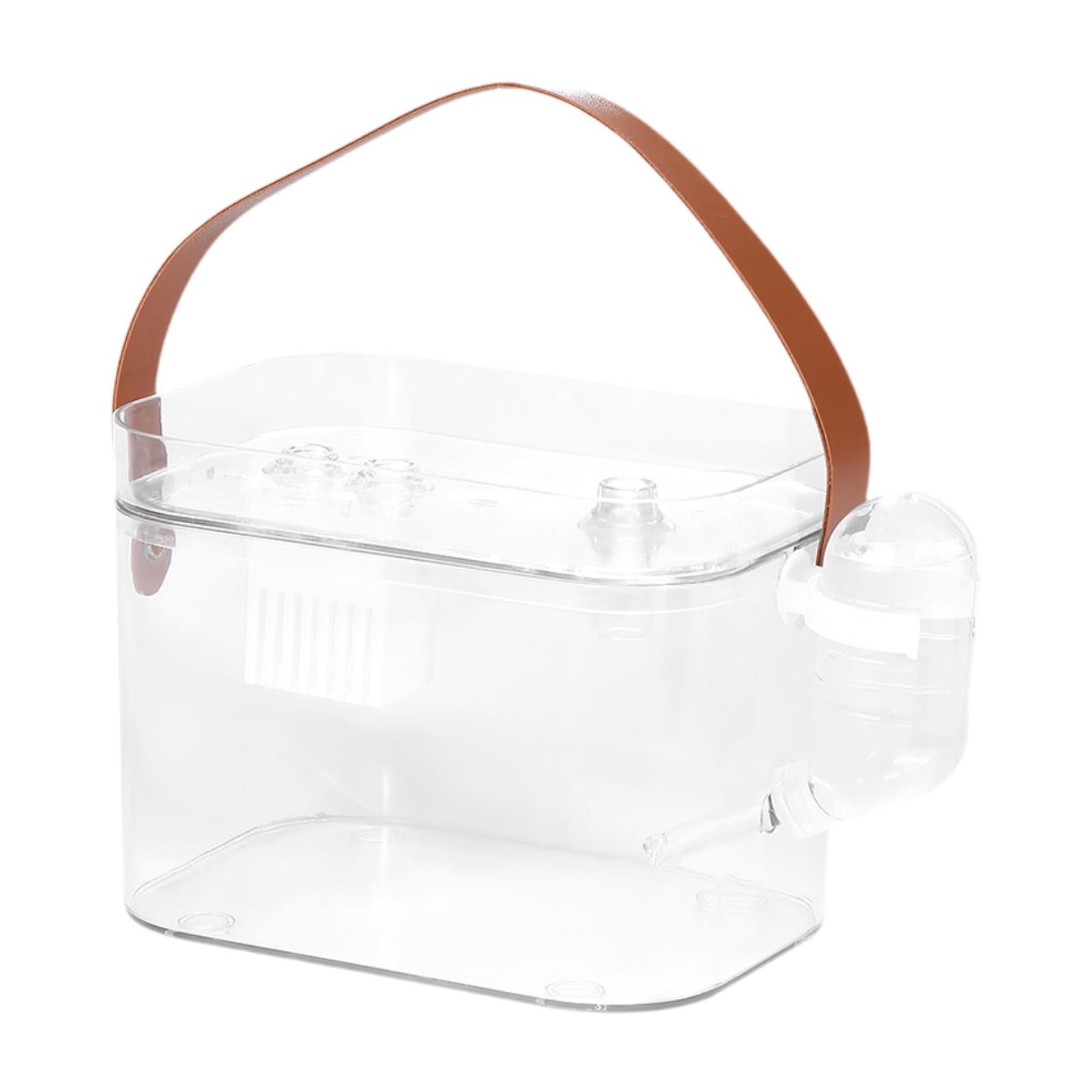 oshhnii Hamster Carrier Cage Solid Small Animal Carry Case for Guinea ...