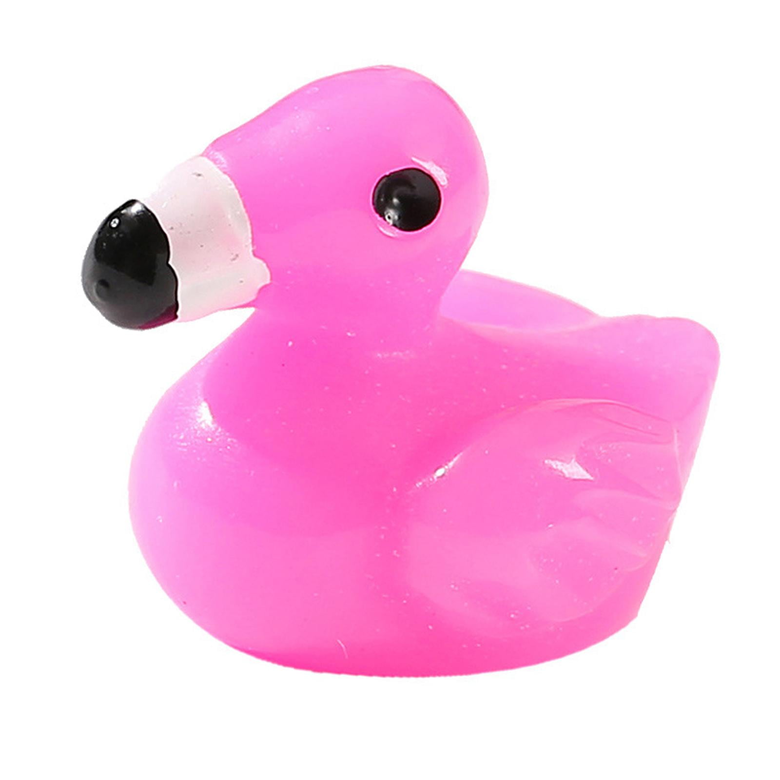 oshhnii Mini Flamingo Figure, Flamingo Model, Decorative Fairy Garden ...