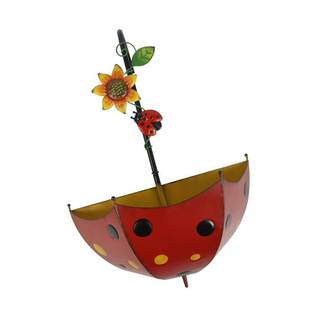 oshhnii Railing Flower Pot Mount Plant Pot for Deck Fence Outside Home ...
