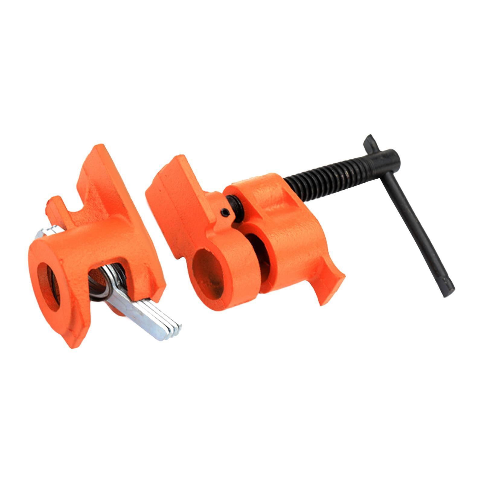 oshhnii Wood Bonding Pipe Clamp Set Hose Clamps Tools Heavy Duty Metal ...
