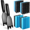 otnbgsr 4 packs of cleaning sponges 12207 and 2 packs of grill scrapers ...