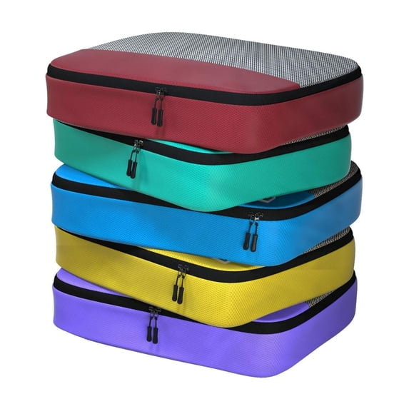 otnbgsr 5 Piece Packing Cubes for Travel Lightweight Luggage Organizer ...