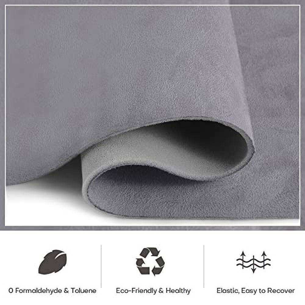 otoez Suede Headliner Fabric 1/8" Foam Backing 60" x 72" Automotive ...