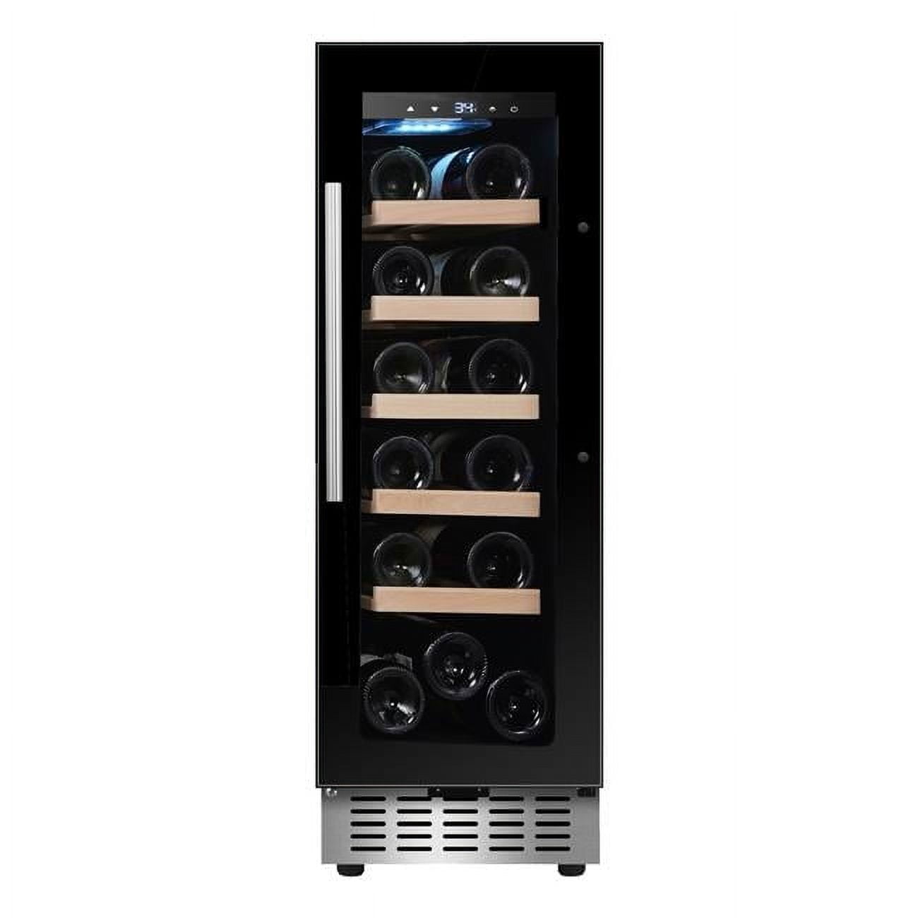 ottle Built-in/Freestanding Wine Refrigerator with 7 color LED Lights ...