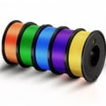 ouhos 3D Printer Filament, 42mm Spool, 1.75 mm High Precision PLA ...