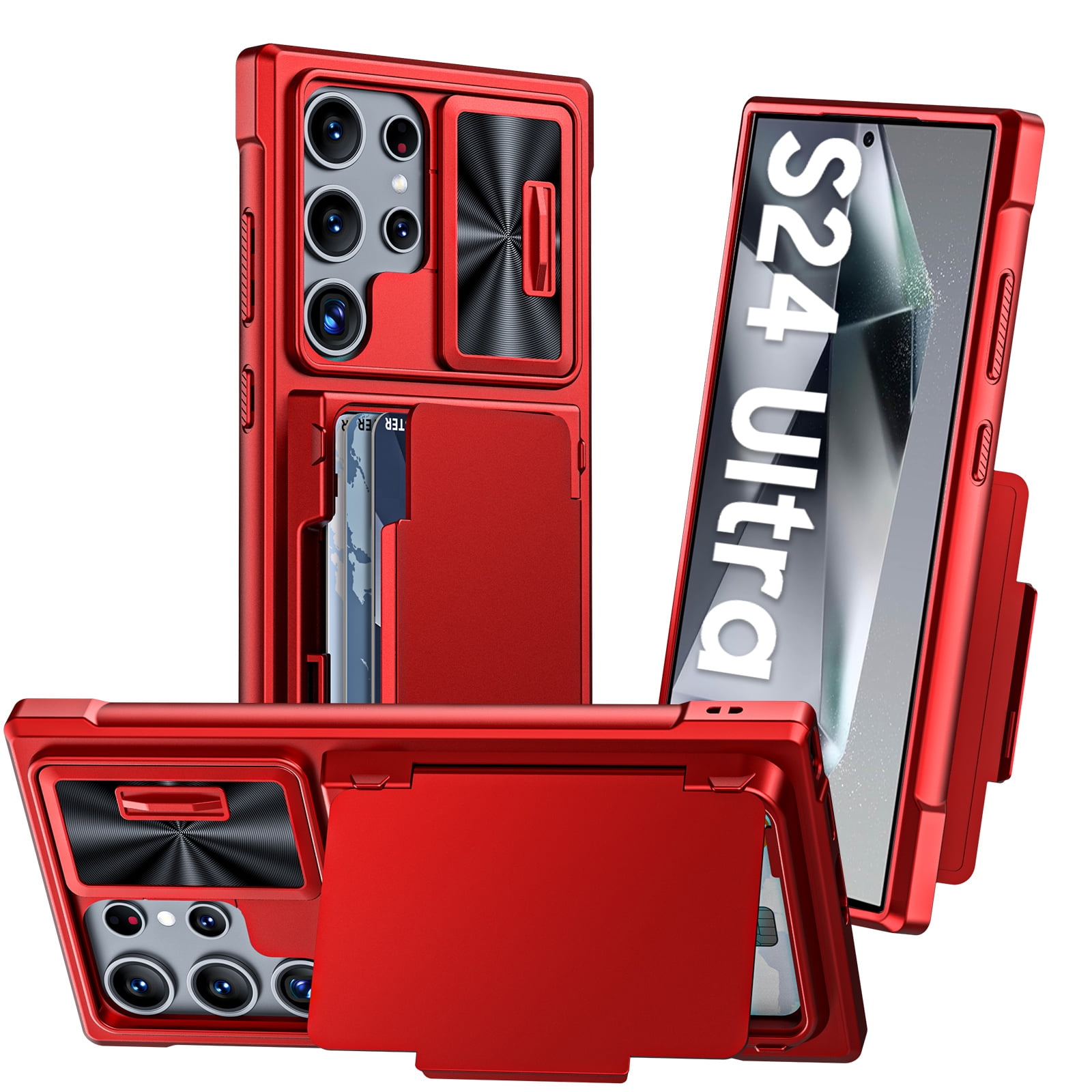 oupeigar for Samsung Galaxy S24 Ultra Case Wallet, RFID Cards Holder ...