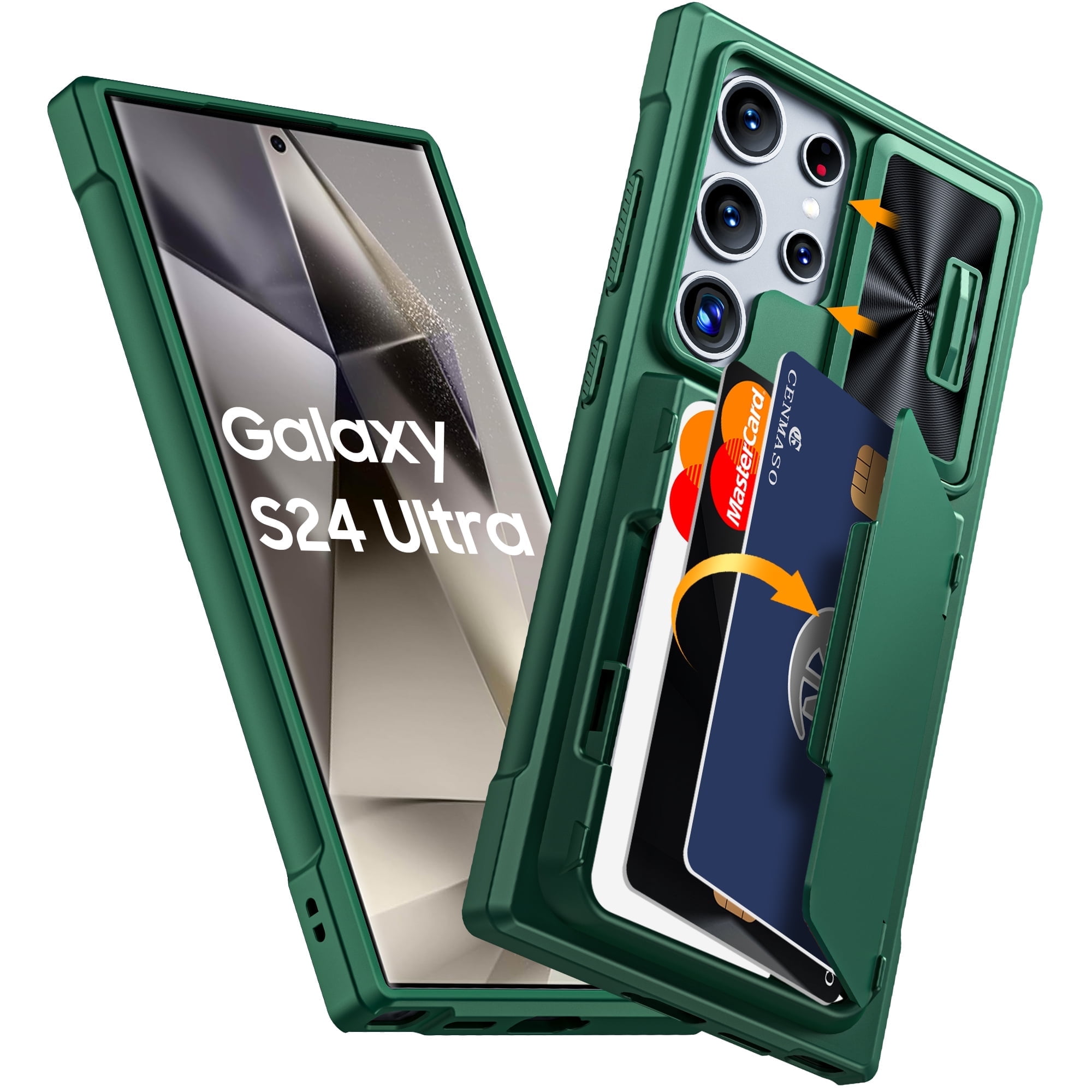 oupeigar For Samsung Galaxy S24 Ultra Wallet Case, with RFID Card ...