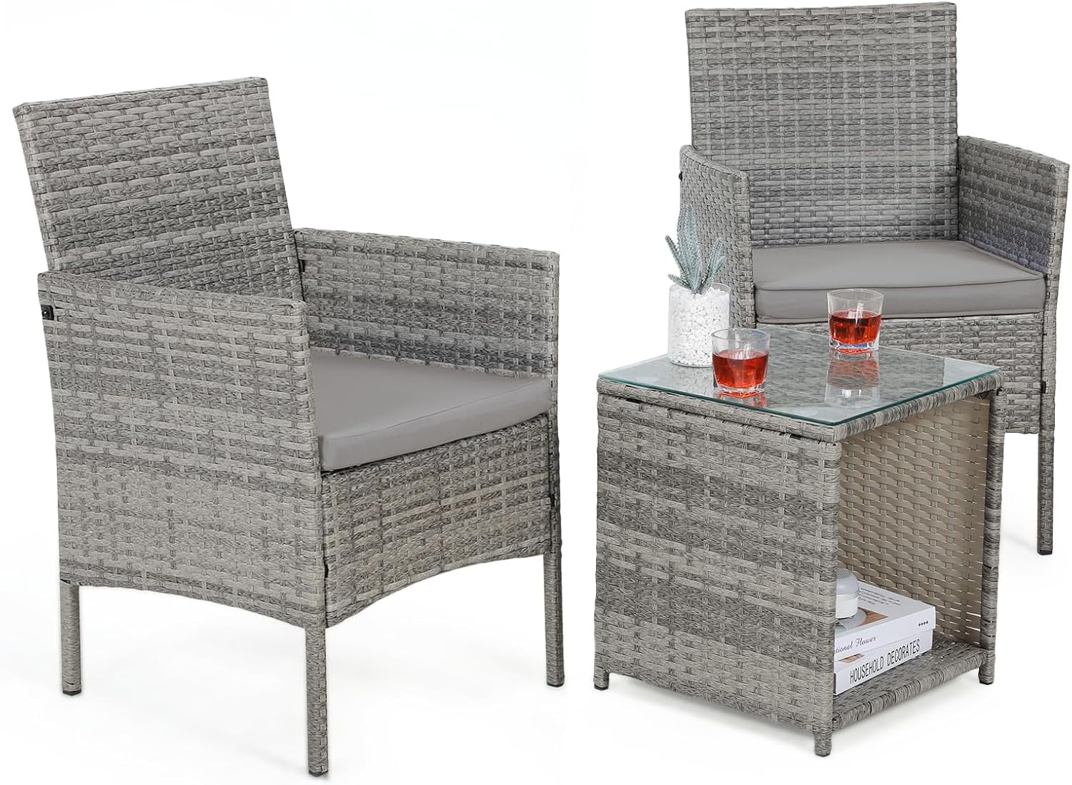 **outdoor patio furniture set, rattan small outdoor table and chairs ...