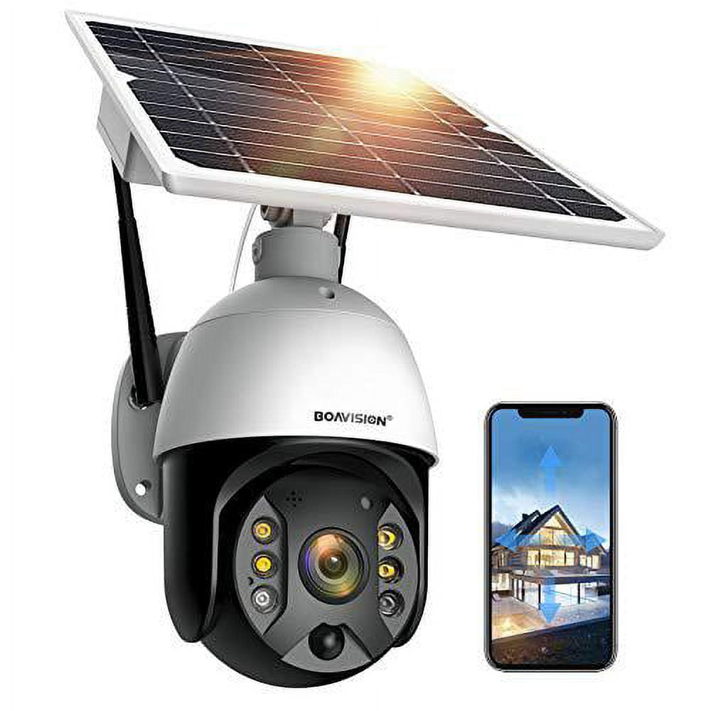 outdoor security camera,solar powered battery wifi camera wirefree ...