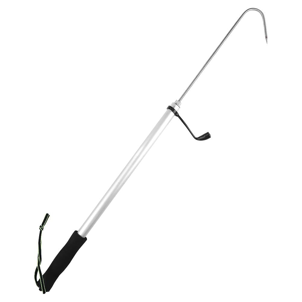 outdoor stainless steel flexible fishing gaff holder spear hook (120cm ...