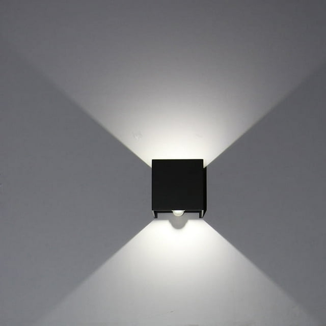 outdoor wall light motion detector 12W LED wall lighting, IP65, wall ...