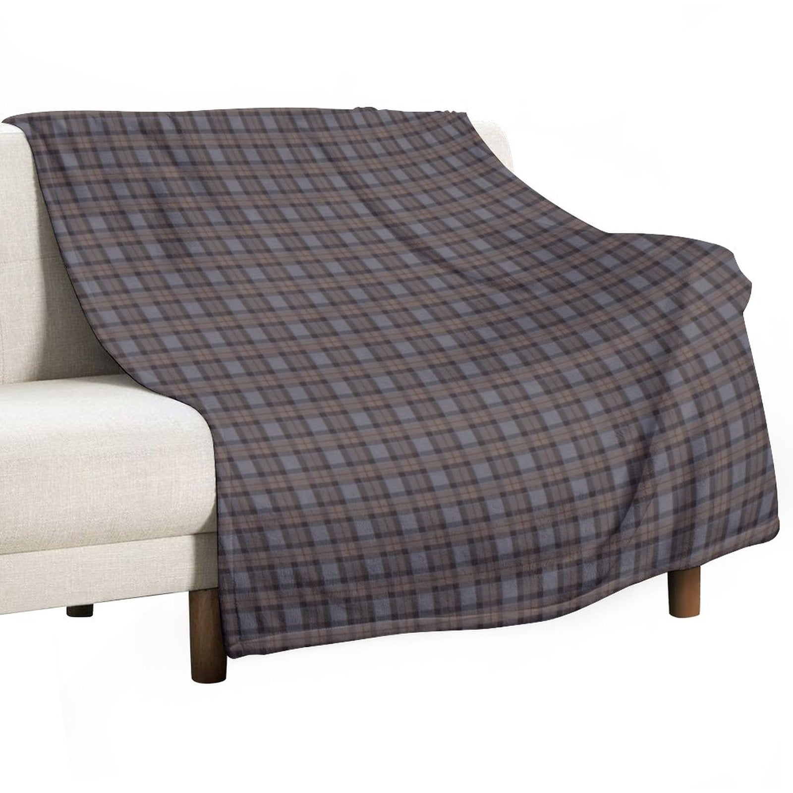 outlander tartan - fraser tartan Throw Blanket Sofa Throw Blanket ...