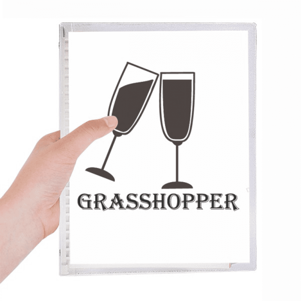 outline of grass hopper notebook loose diary refillable journal statiry ...