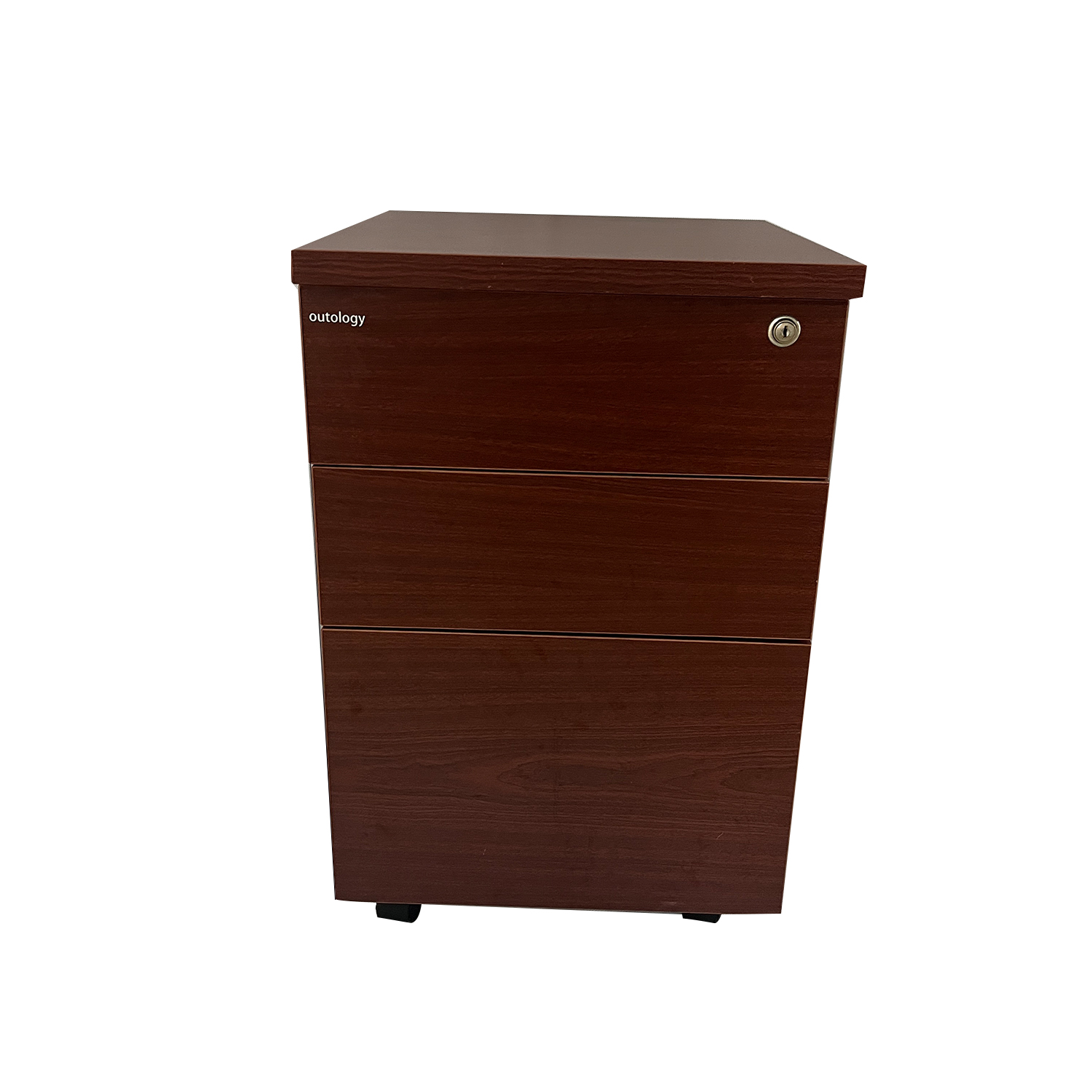 outology Nightstands , Night Stand Bedside Table with 3 Storage Drawers ...