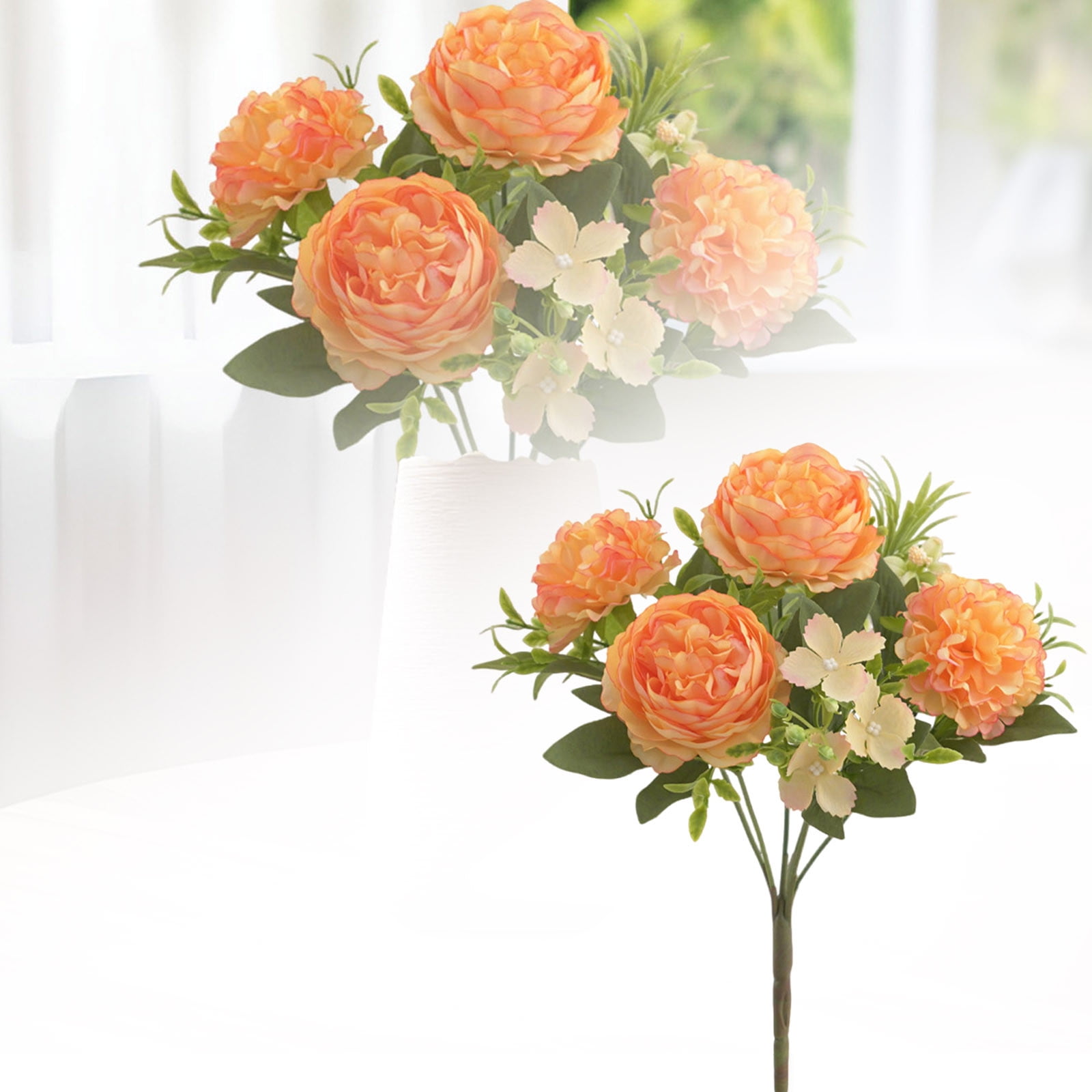 outside Flowers Fall Centerpieces Flower Garland with Lights Ceiling ...
