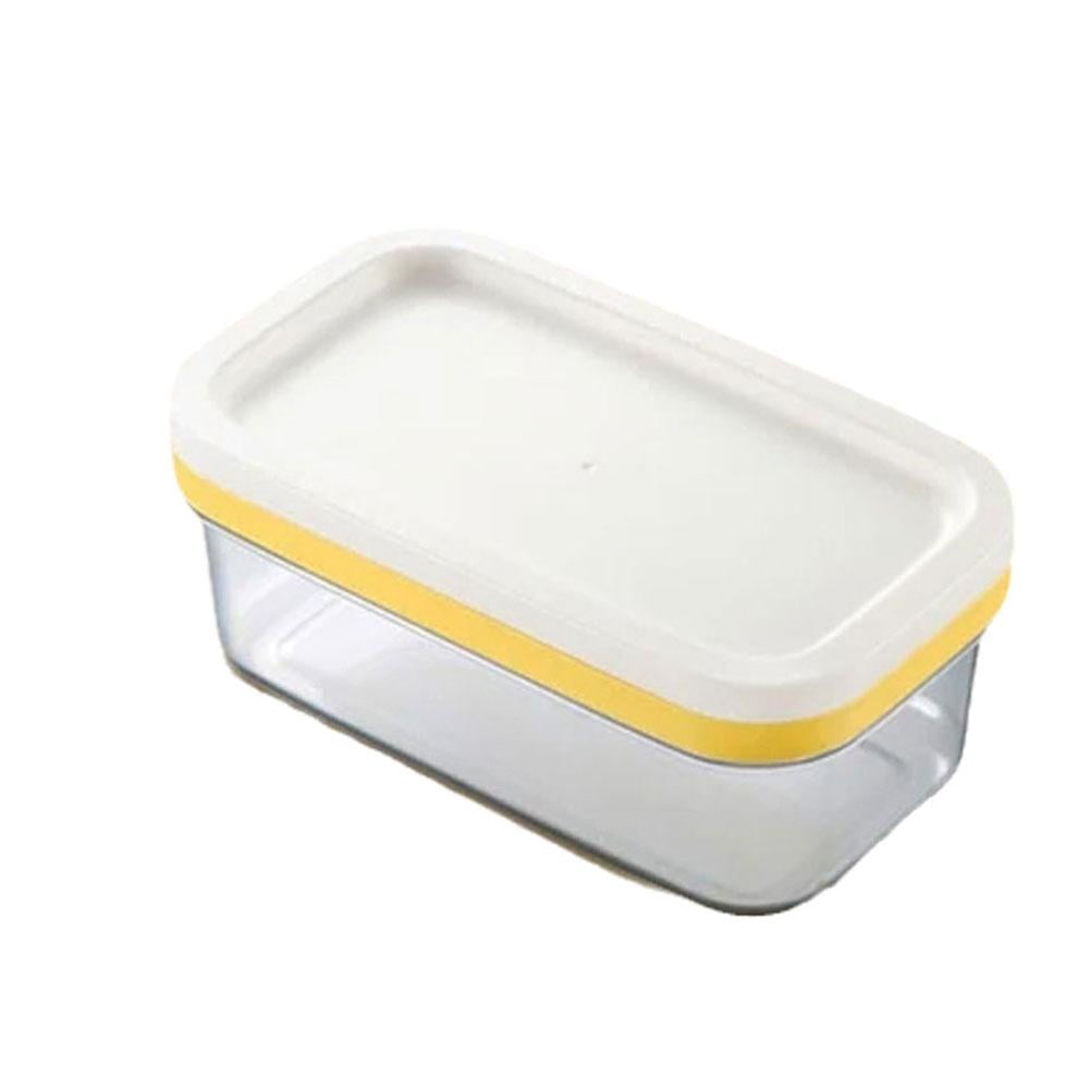 ouytwer Butter Box Easy Cutting Storage Rectangular Storage Box Baking ...