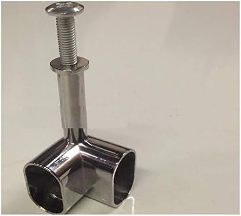 oval corner 90d closet rod wardrobe tubing support choose your finish ...