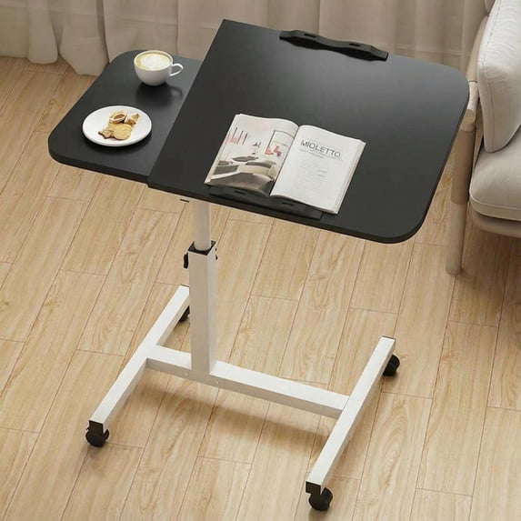 over Bed Table Adjustable Height(60-95CM), Hospital Bed Table with Anti ...