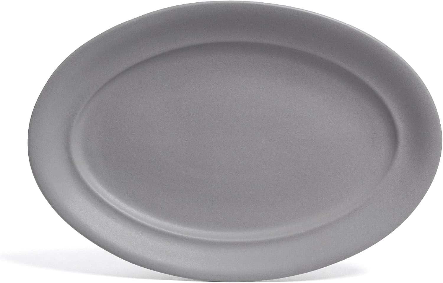 over&back Rim Stoneware Serving - Elegant 1-Piece Oval Serving to ...