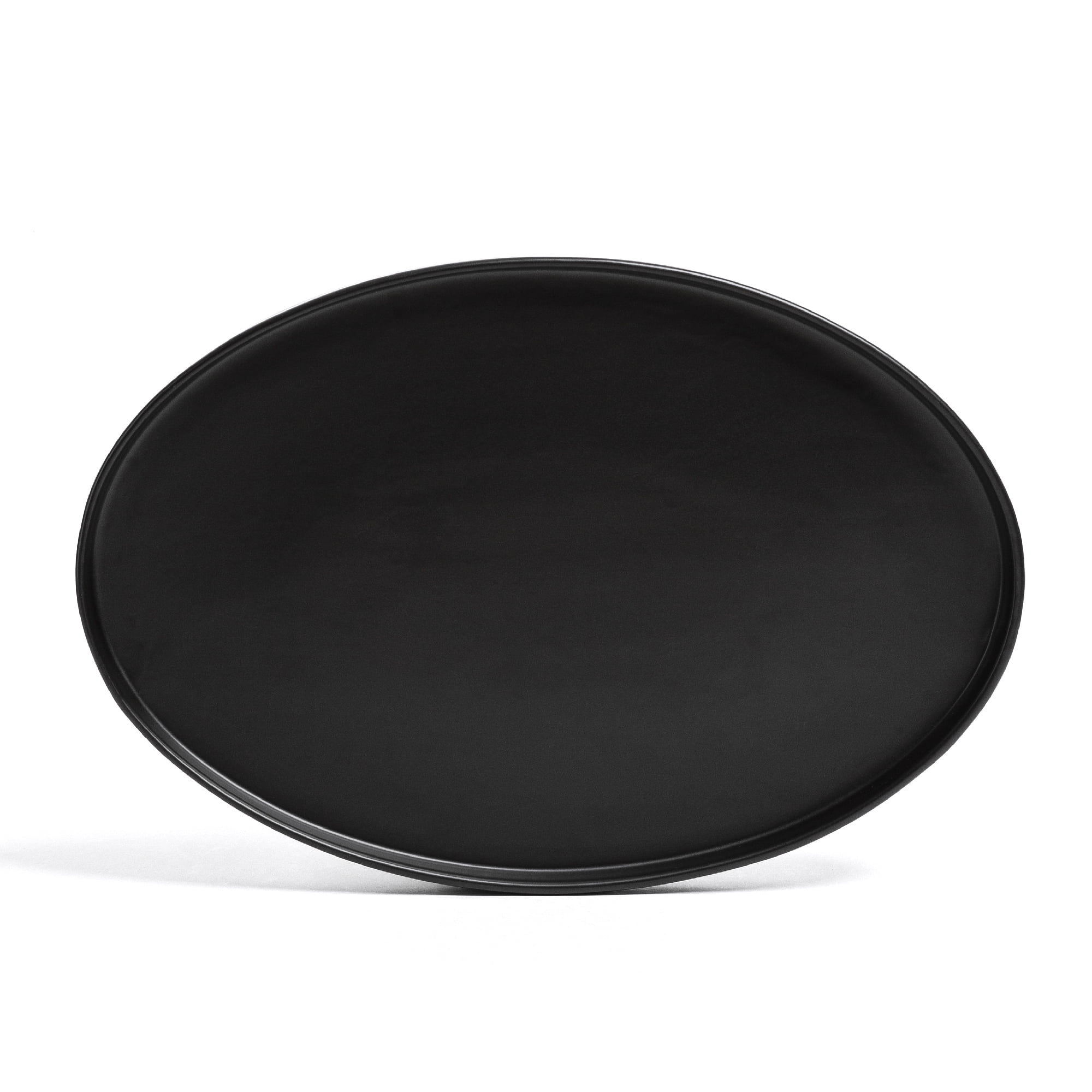over&back Stackable Stoneware Serving Platter - Elegant 1-Piece Oval ...