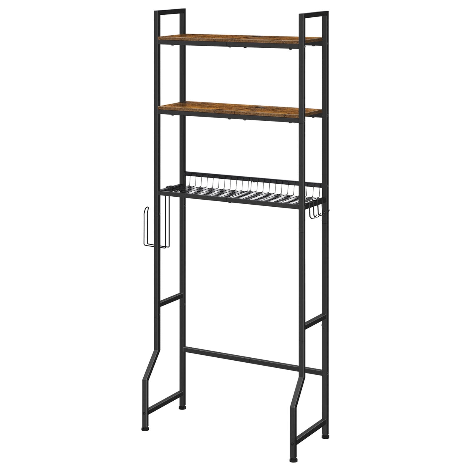 over the toilet storage rack 3 Tier Bathroom Storage Rack Hook and ...