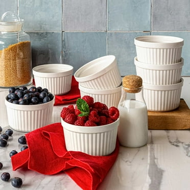 Norpro White Porcelain Ramekin Set - Walmart.com