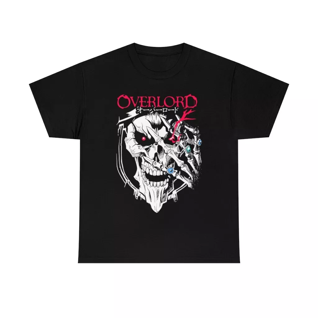 overlord New T-shirt,anime, overlord manga, ainz ooal gown Graphic Tee ...
