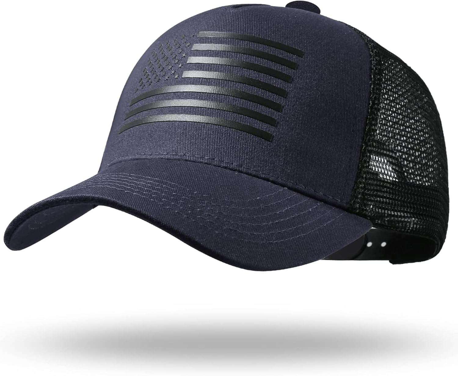 oversize xxl american flag trucker hat sport snapback hat, large size ...