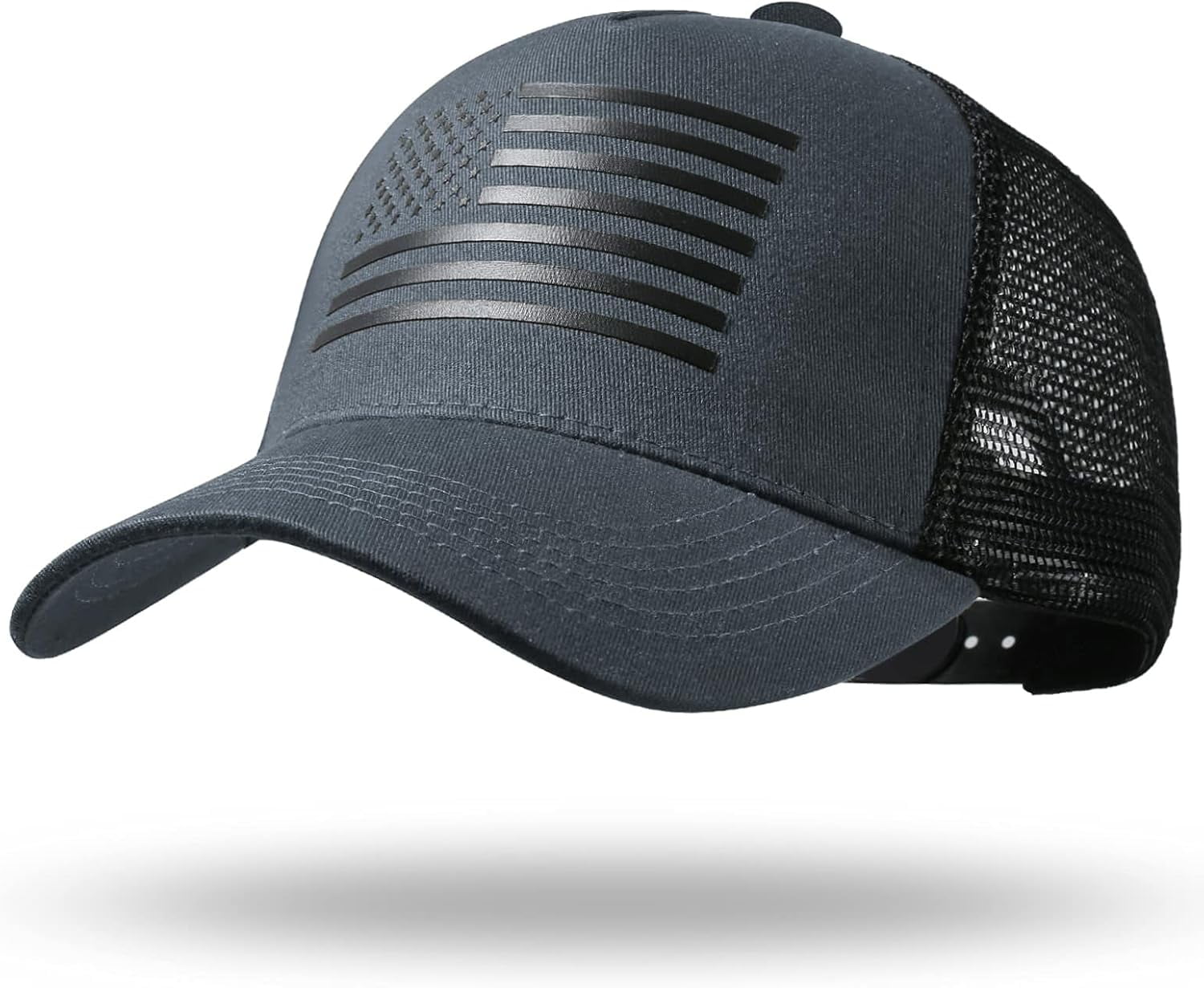 oversize xxl american flag trucker hat sport snapback hat, large size ...