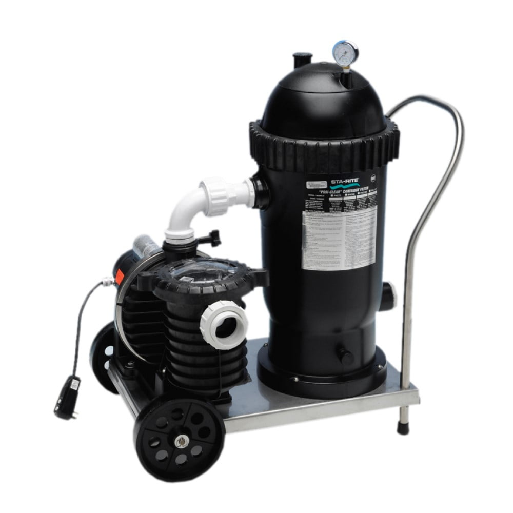 Aladdin 725 Scamp Portable Pump & 75 Sq Ft Cartridge Filter Vacuum ...