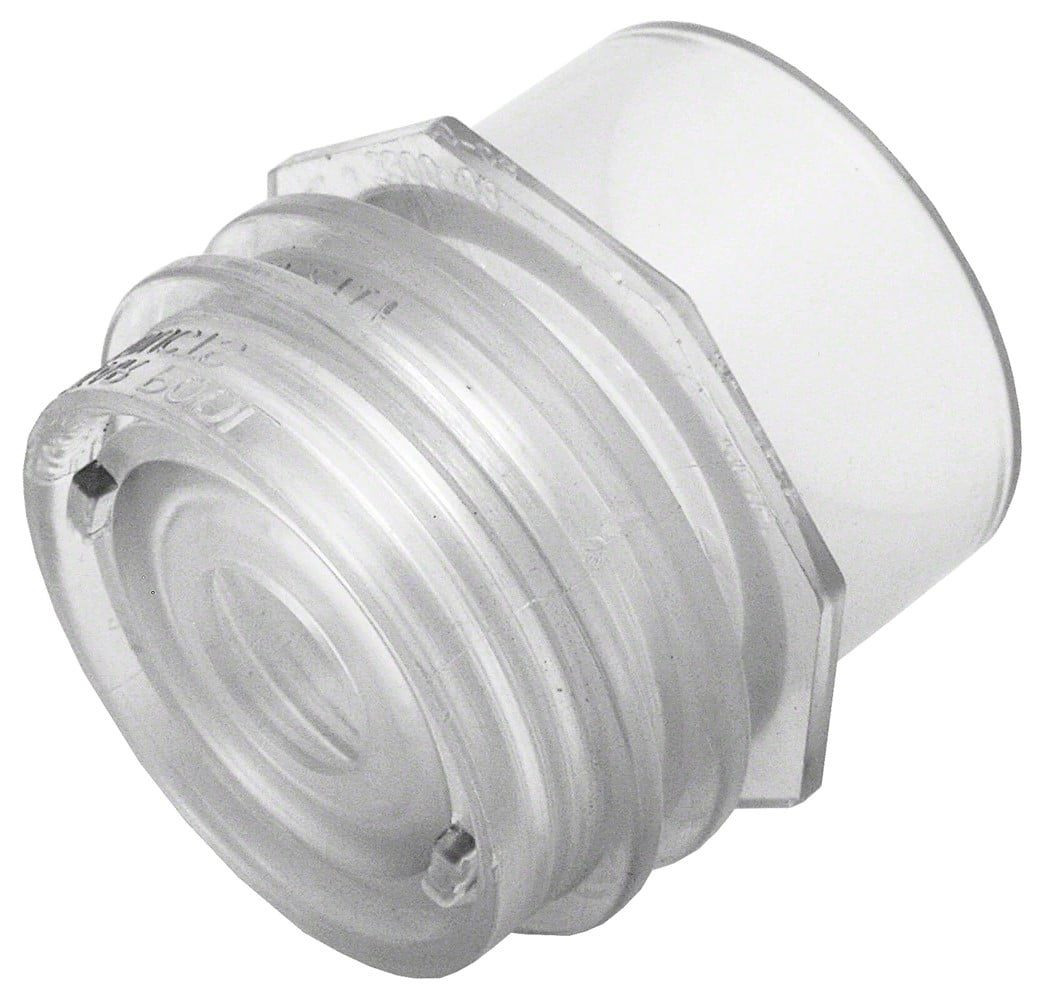 AquaStar JE3100B 1.5" FPT Flush Mount Return Fitting 3/4" Orifice - Clear - Walmart.com