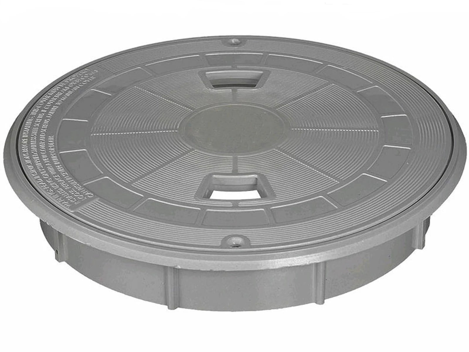 AquaStar SKRT103 Round Skimmer Lid and Collar - Light Gray - Walmart.com