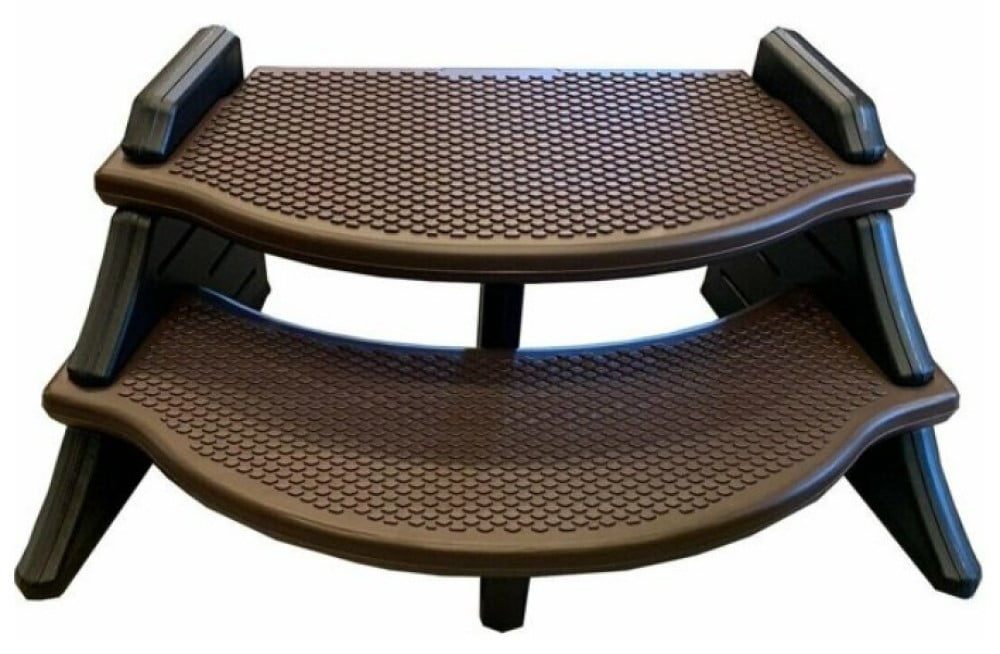 Confer Plastic Edge Spa Step Espresso - Stairs Accessory - Walmart.com