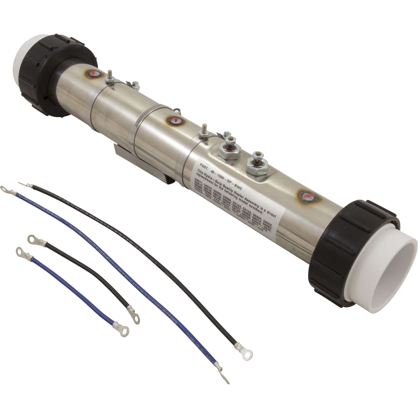 HydroQuip BWG Universal 5.5kW 2"x15" Heater 27-J0425-7S-K No Sensors ...