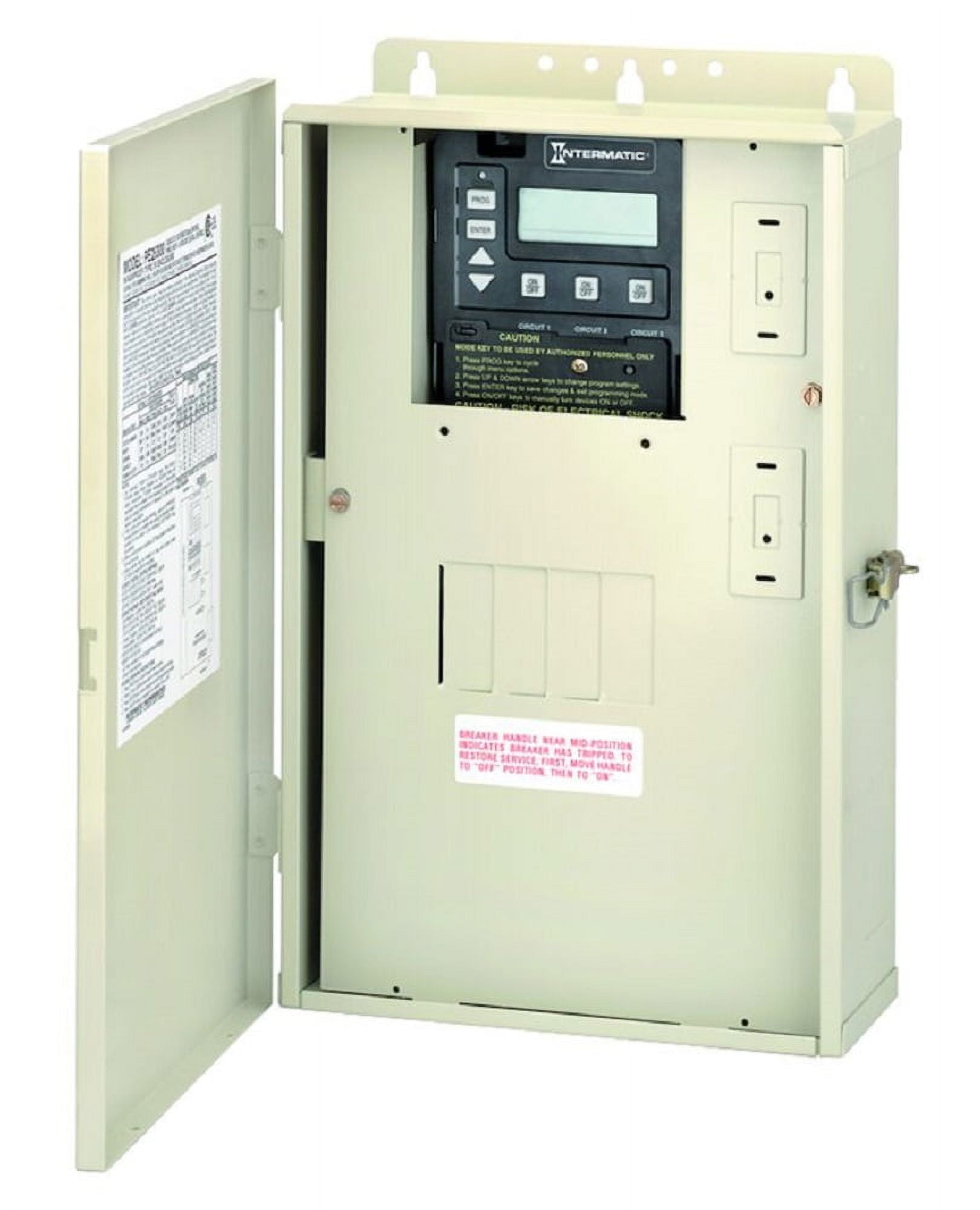 Intermatic PE25300 Pool/Spa 60 amp. Control System Panel w/ Type 3R ...