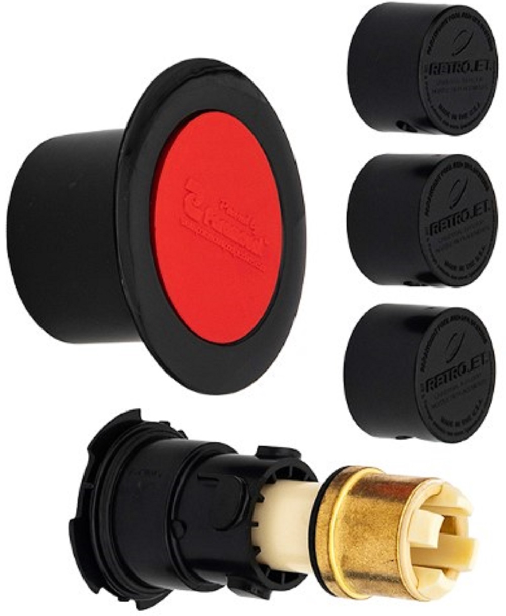 PARAMOUNT 006-5024-714-03 Retro Single Head Kit Pool Valet Black ...