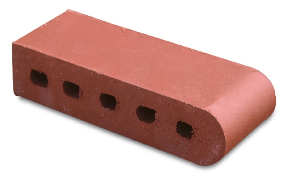 Pacific Clay Products Inc 74500200 Sunset Red-Colored 12" Brick Coping ...