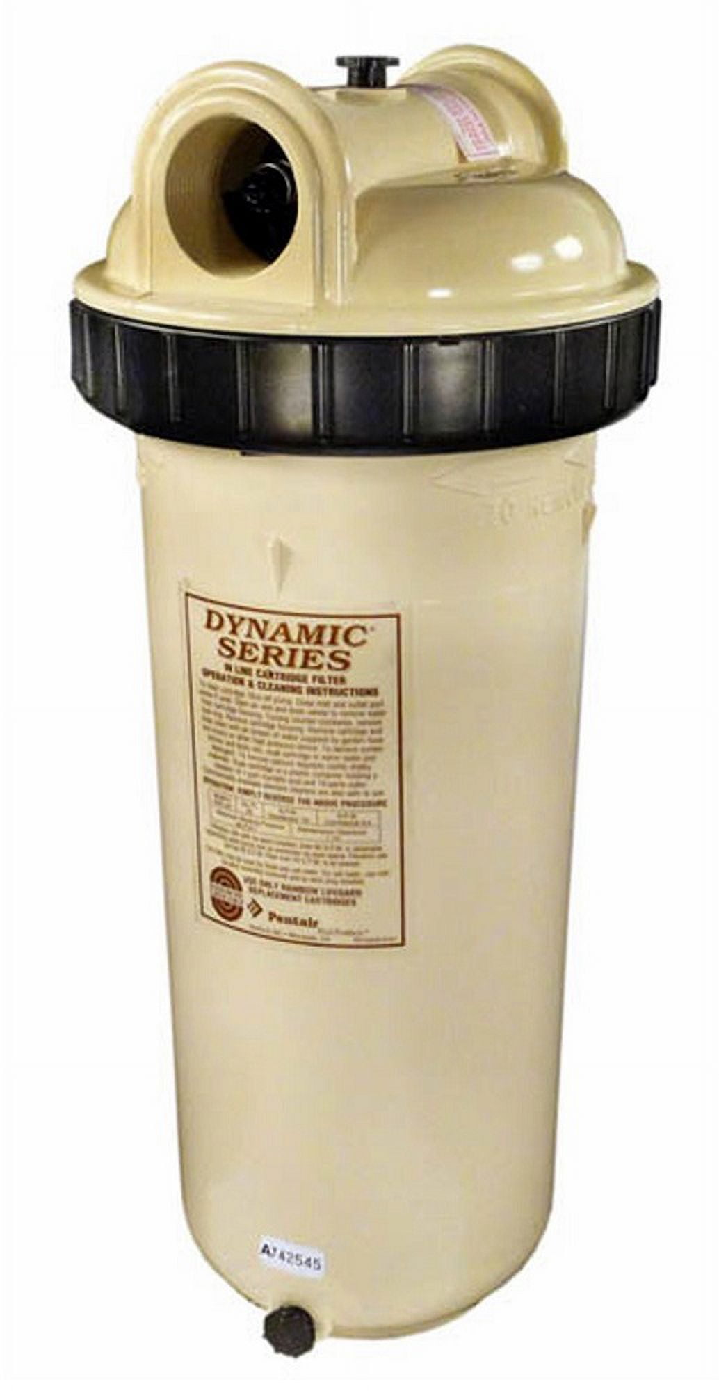 Pentair R172425C RDC-25 Dynamic Inline Pool Cartridge Filter - 1.5" FPT ...