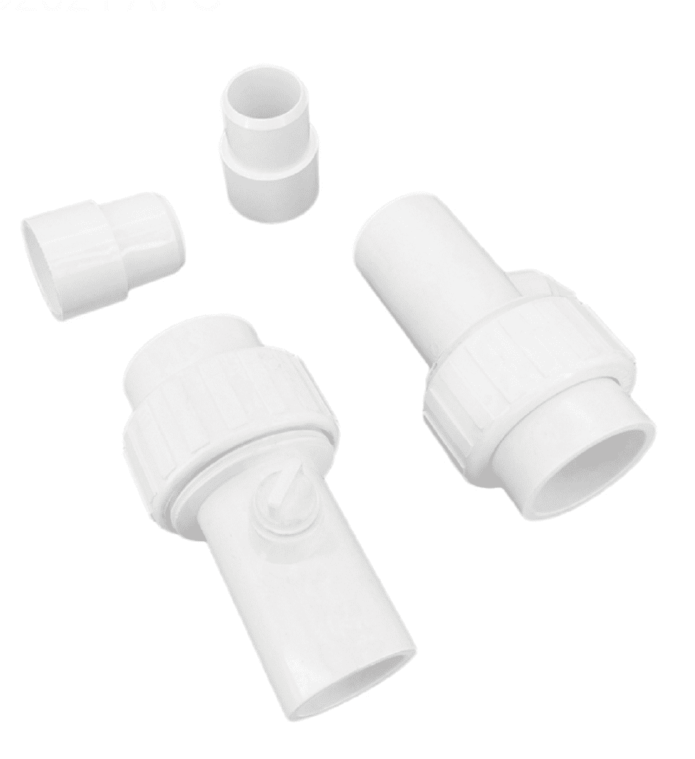 Raypak H000318 Union 1┬╜" x ┬╝" Drain PVC-Kit - Walmart.com