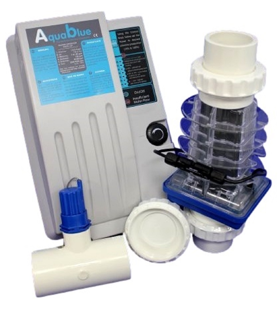 Solaxx CLG660A Aquablue Open Range Salt Chlorine Generator 60K Gallon ...