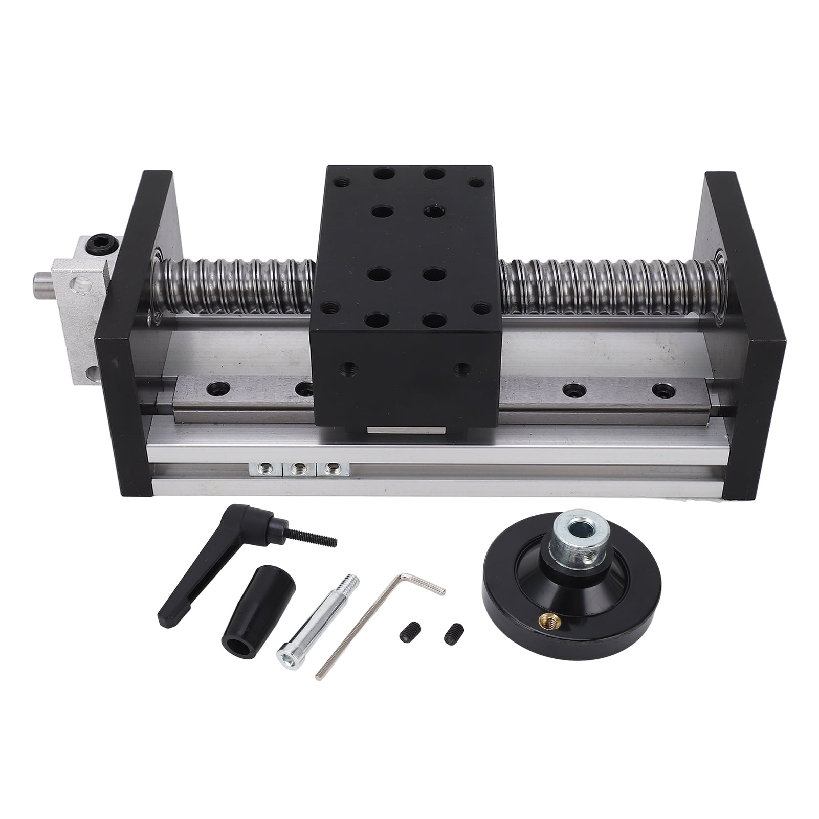 Linear Motion Actuator With Hand Wheel 100mm Stroke X Y Z Axes CNC ...