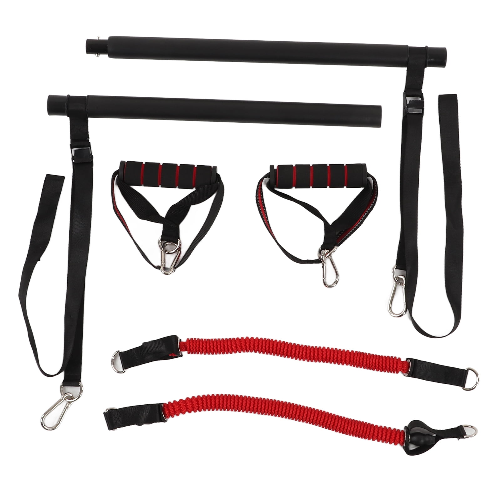 Portable Pilates Bar Kit With Resistance Band Yoga Exercise Equipment ...
